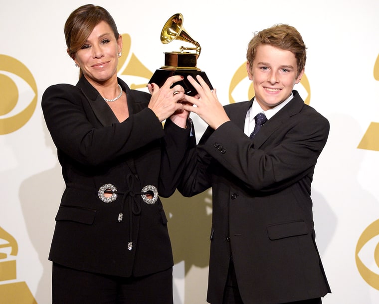 Melissa Rivers Son Cooper Accept Grammy Award For Joan Rivers Us Weekly