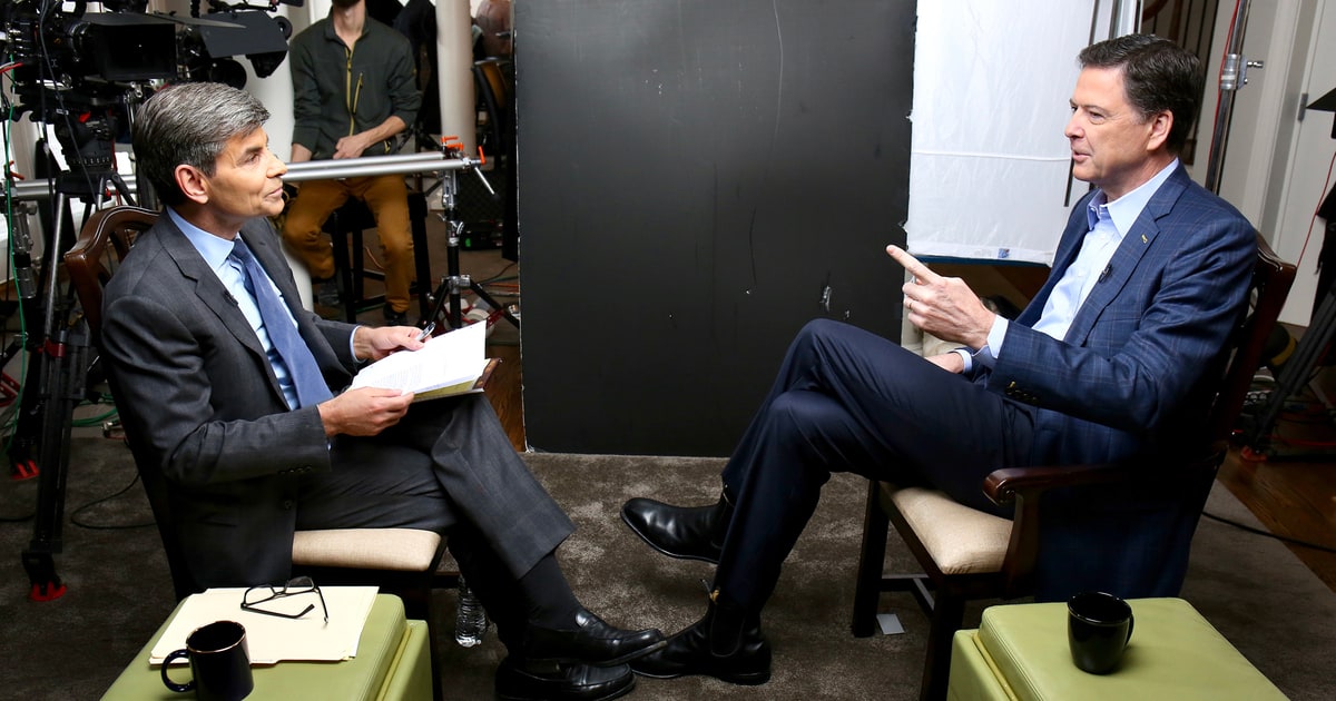 James Comey Says Donald Trump Is Morally Unfit To Be President